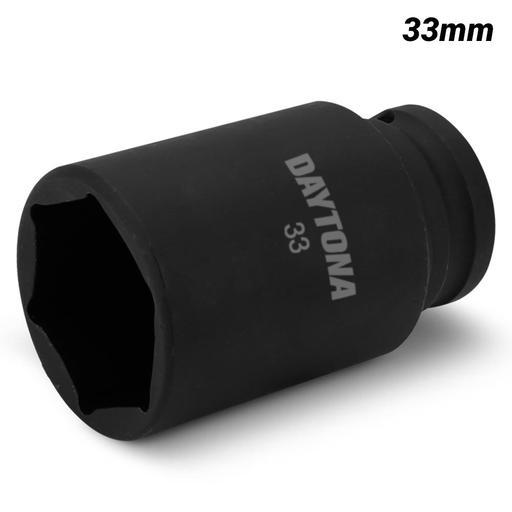 Daytona DD3312 1/2" Drive 6 Point Metric 33mm Deep Impact Socket