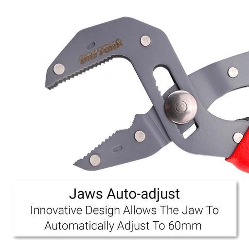 Daytona DAY10AP 254mm 10" Multigrip Auto Adjust Pliers