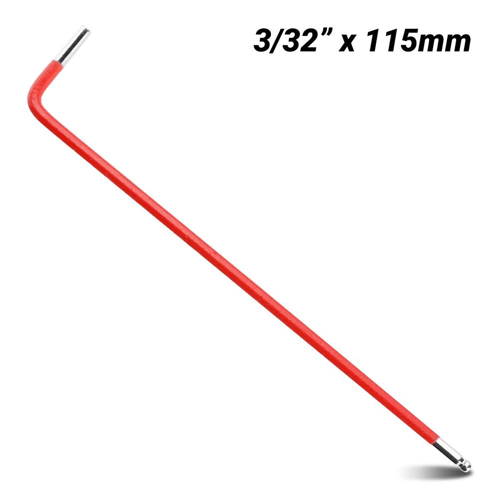 Daytona D332HKI 3/32" Heavy Duty Extra Long Ball Point Imperial Hex Key ...