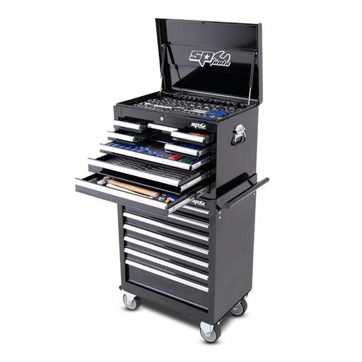 SP Tools SP50105 303pce Metric/SAE Tool Kit In 15 Drawer Custom Series ...