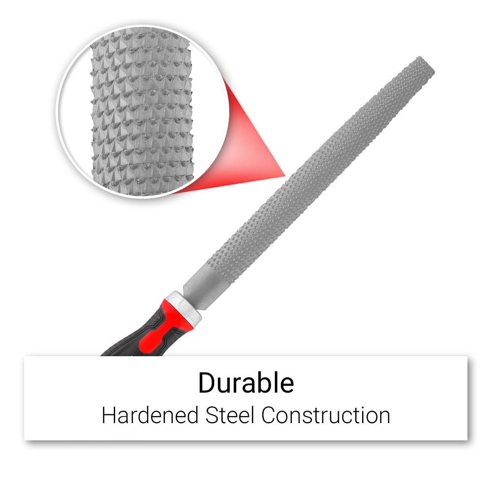 Daytona D25HRR 250mm Bastard Cut Half Round Rasp File