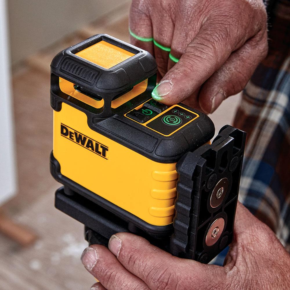 DeWalt DW03601CG-XJ 360° Green Beam Cross Line Laser
