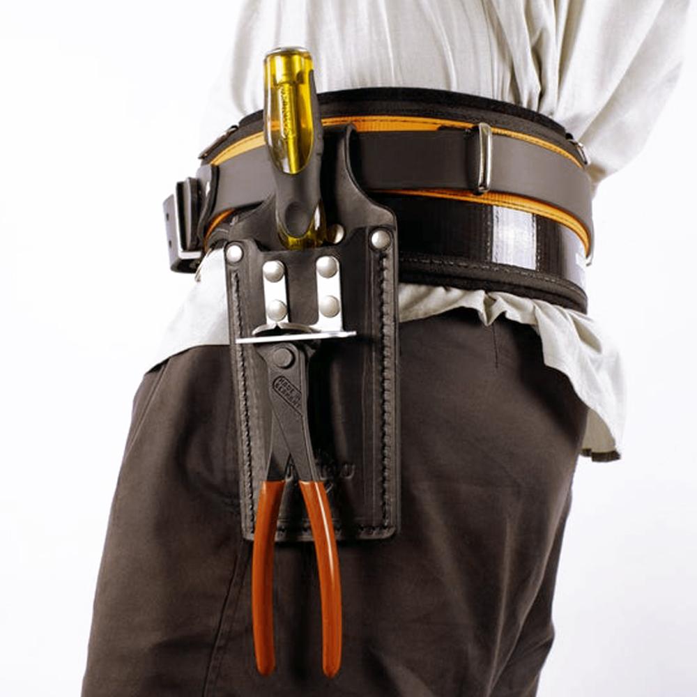 Buckaroo TCHNFS Black Leather Combined Chisel & Nipps Frog