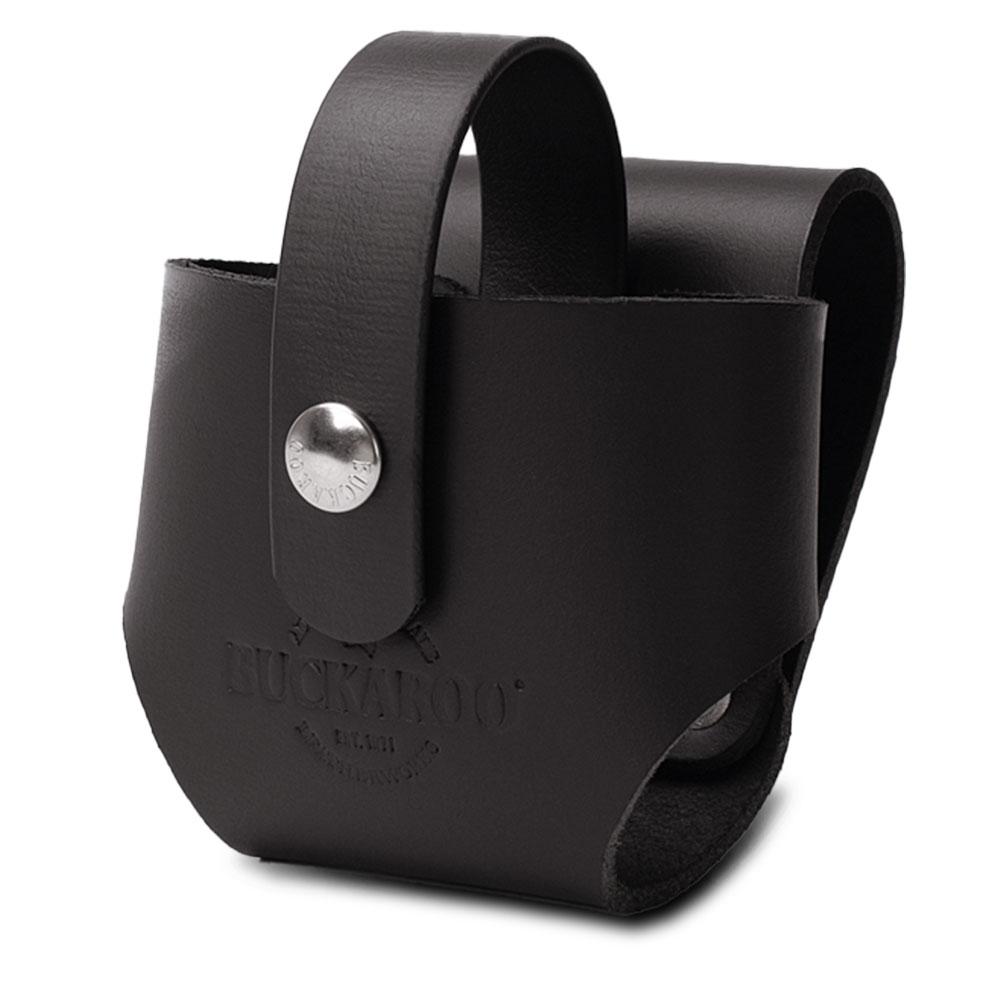 Buckaroo TFL Black Leather Tape Pouch