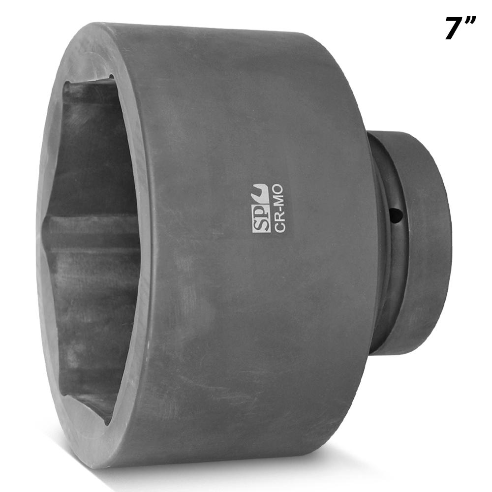 SP Tools SP27359 2-1/2" Drive 6 Point 7" SAE Impact Socket