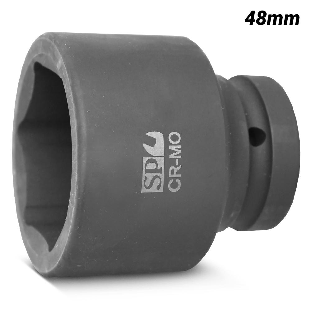 SP Tools SP25748 1" Drive 6 Point 48mm Metric Impact Socket