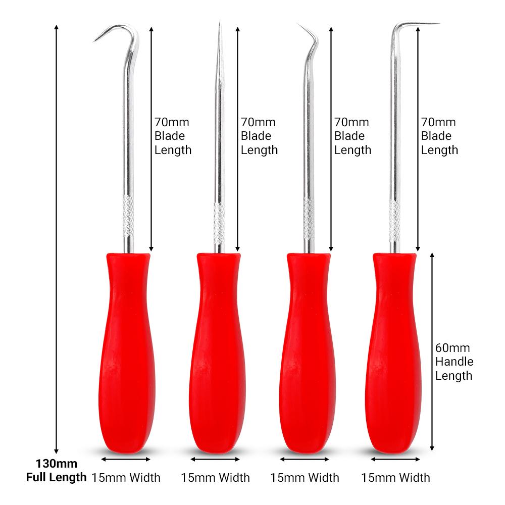 Daytona D4mph 4pce Mini Pick And Hook Set