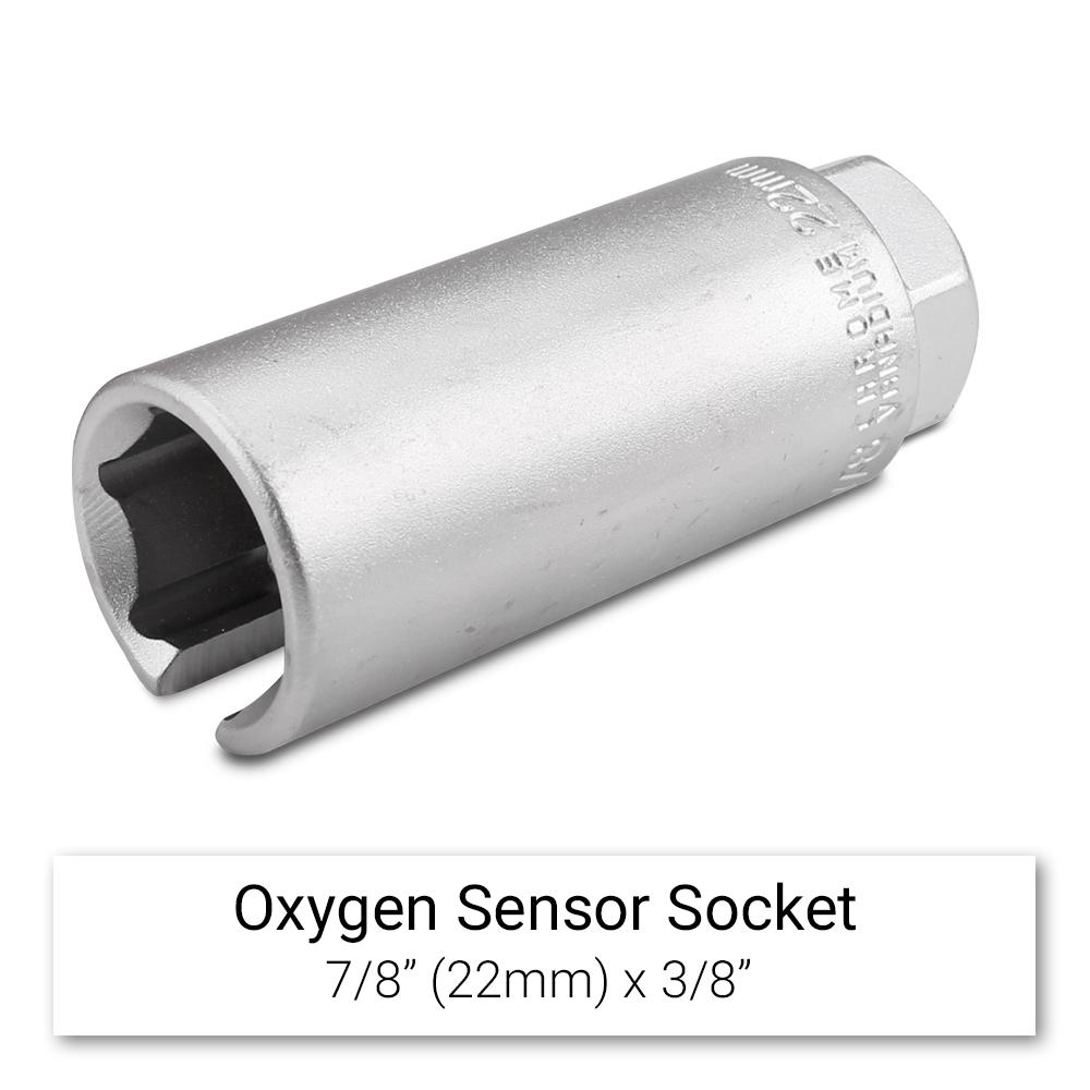Daytona DOX5TC 5pce 1/2" & 3/8" Drive Oxygen Sensor Socket & Thread ...