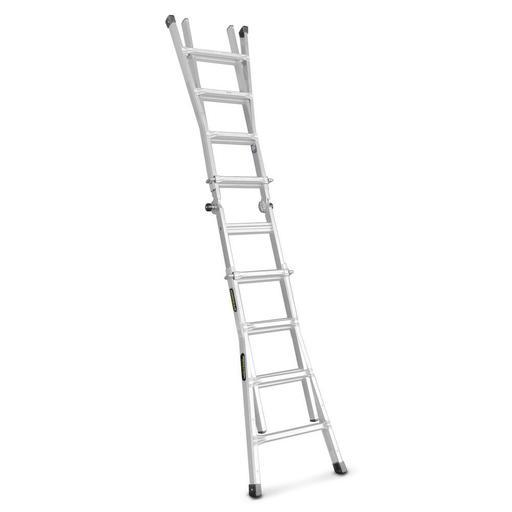 Gorilla MM15-I 14-Step 1.2-2.1m 120kg Aluminium Mighty 15 Multi-Purpose ...