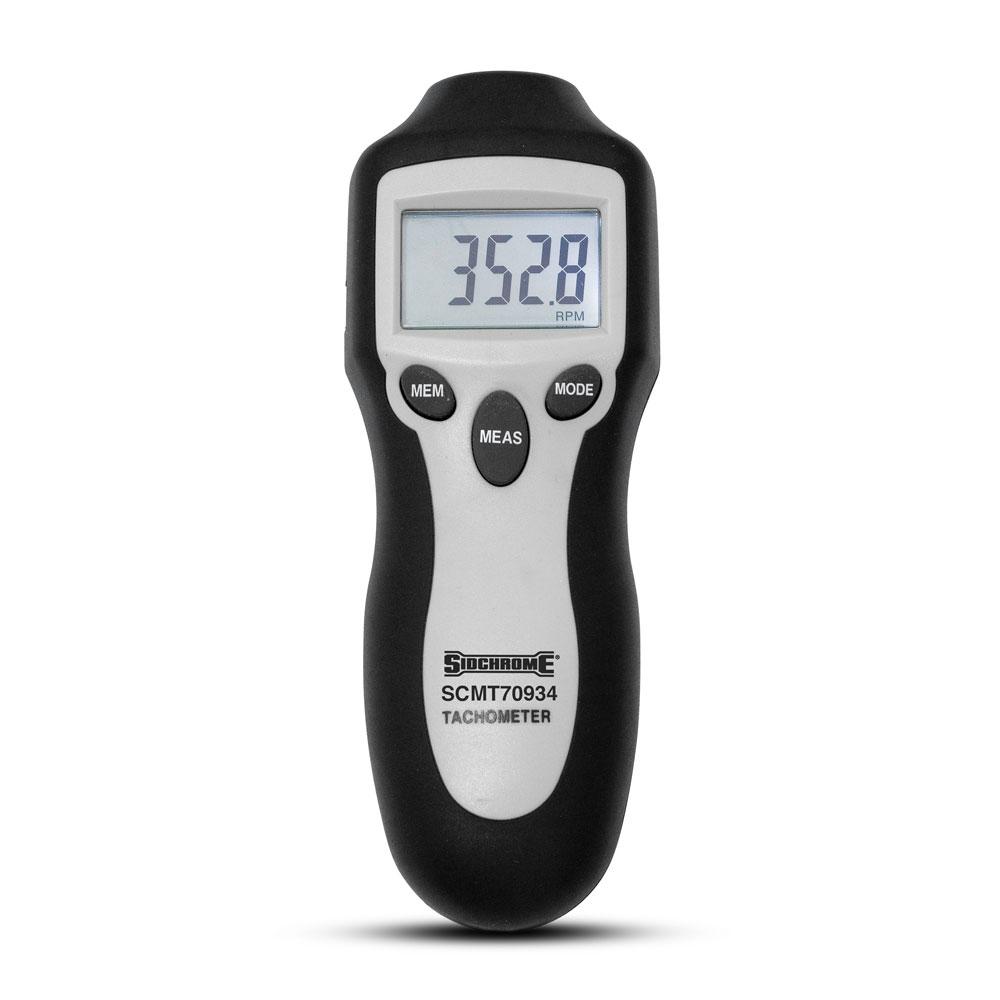 Sidchrome SCMT70934 Digital Photo Tachometer