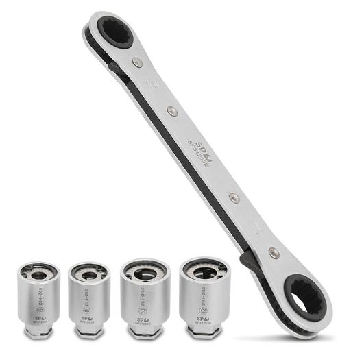 SP Tools SP31302 5pce Square Screw Extractor Set