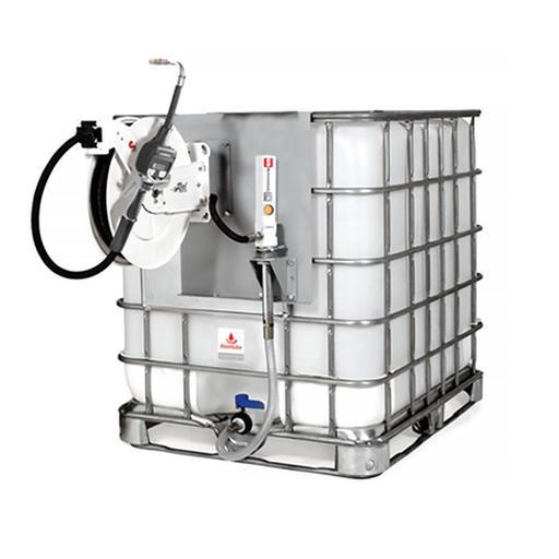 Alemlube 454697C Pallecon Oil Kit with Hose Reel, Meter & Pallecon