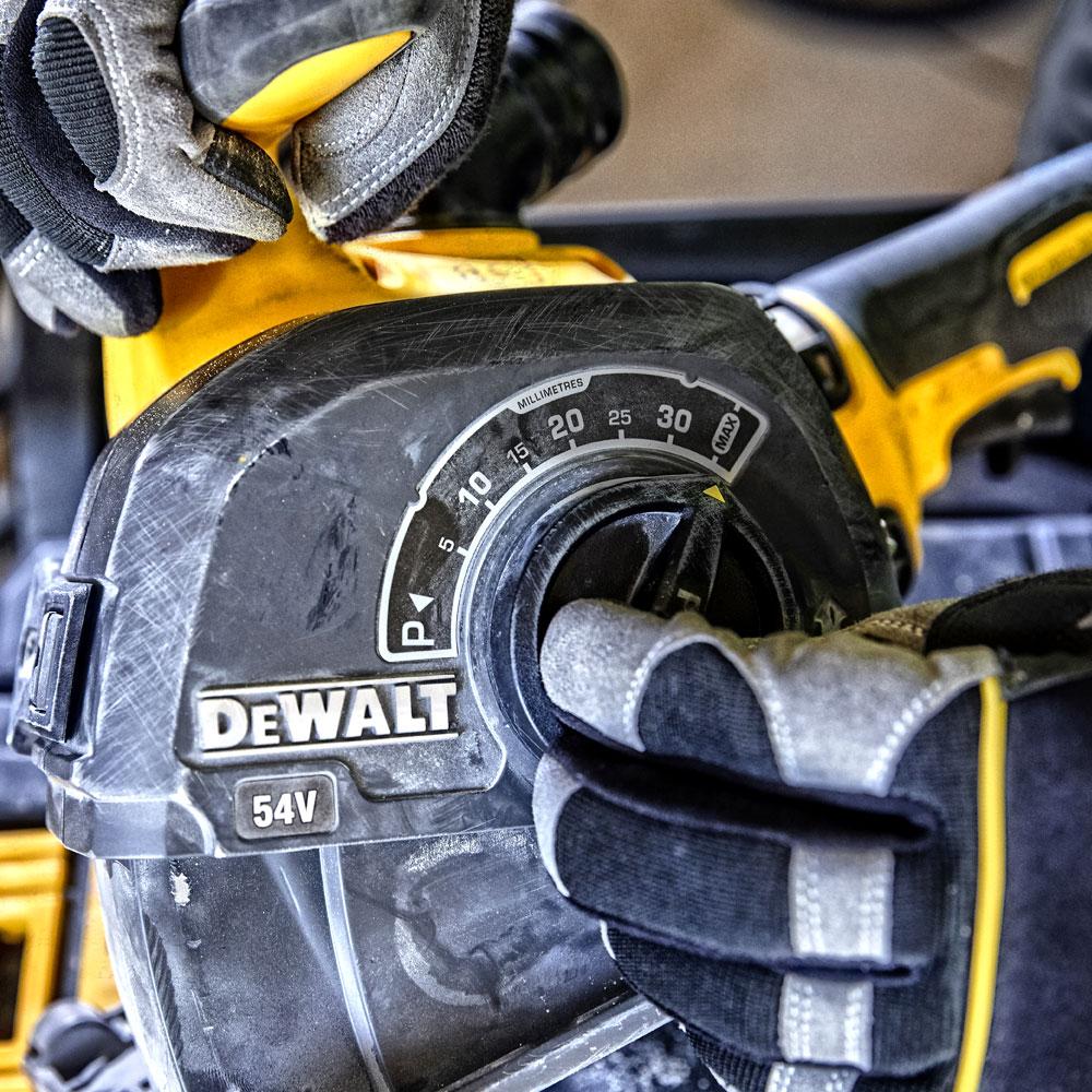 DeWalt DCG200NT-XJ 54V FlexVolt XR Li-Ion Cordless Brushless 125mm (5 ...