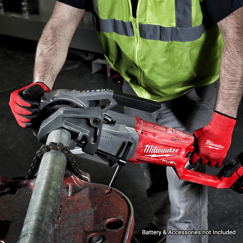 Milwaukee M18FPT2-0C 18V Li-ion Cordless Fuel ONE-KEY Pipe Threader ...