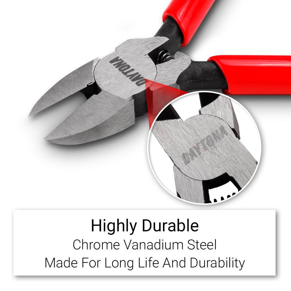 Daytona D6DPLP 160mm (6") Plastic Edged Diagonal Cut Pliers