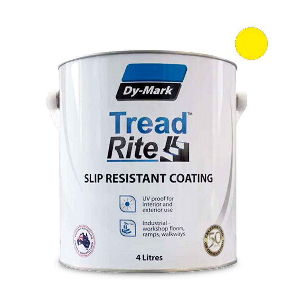 Dy-Mark 23060405 4L TreadRite Slip Resistant Coating - Yellow