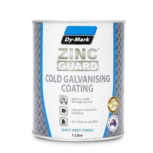 Dy-Mark 230731100 1L Zinc Guard™ Metal Protection Cold Galvanising Coating