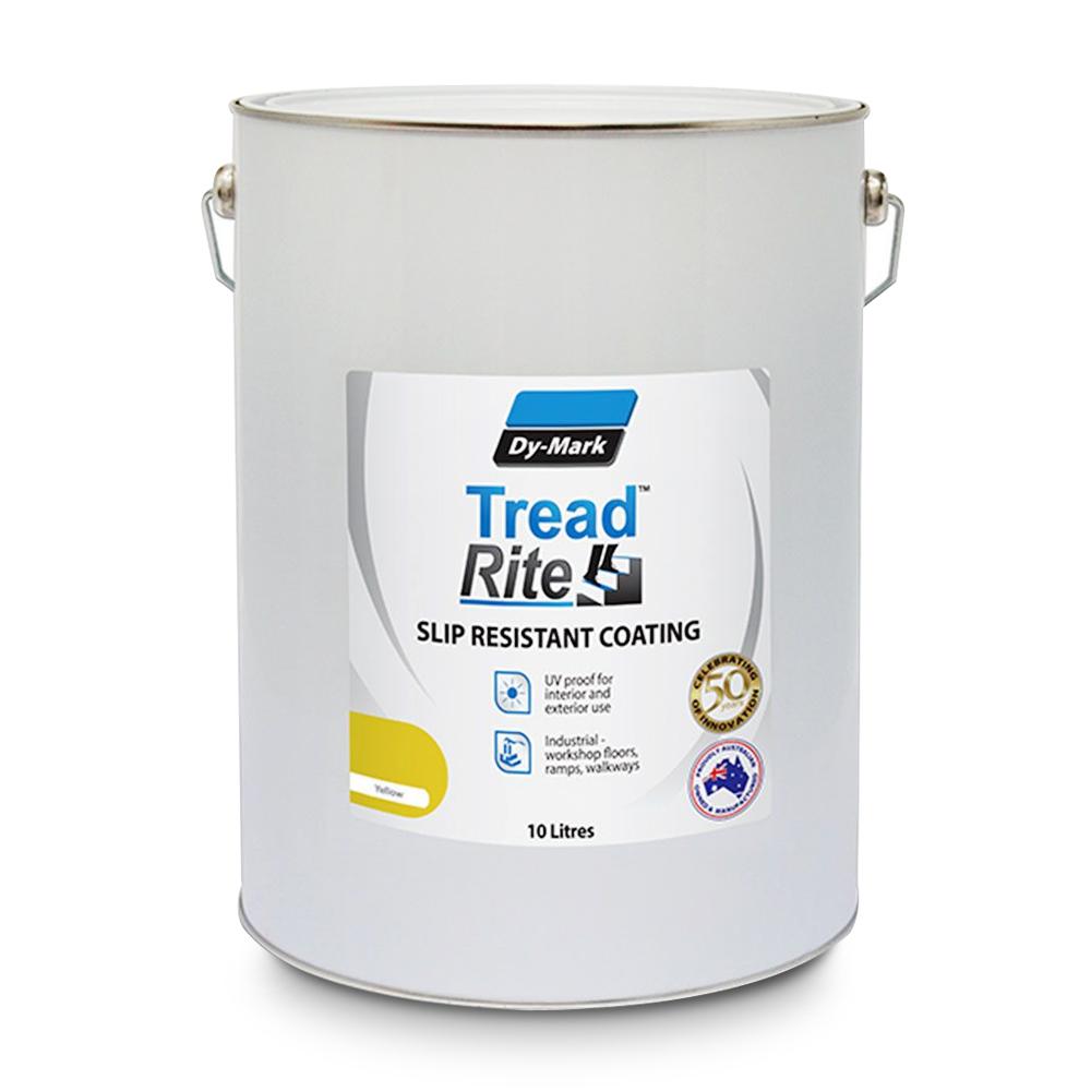 Dy-Mark 23061005 10L TreadRite™ Slip Resistant Coating - Satin Yellow