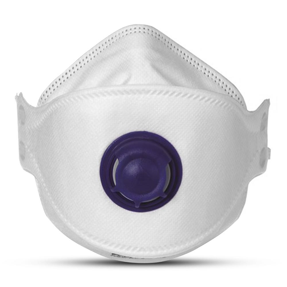 Pro Choice PCFFP2V 10-Pack Flat Fold P2 N95 Dusk Masks with Valve