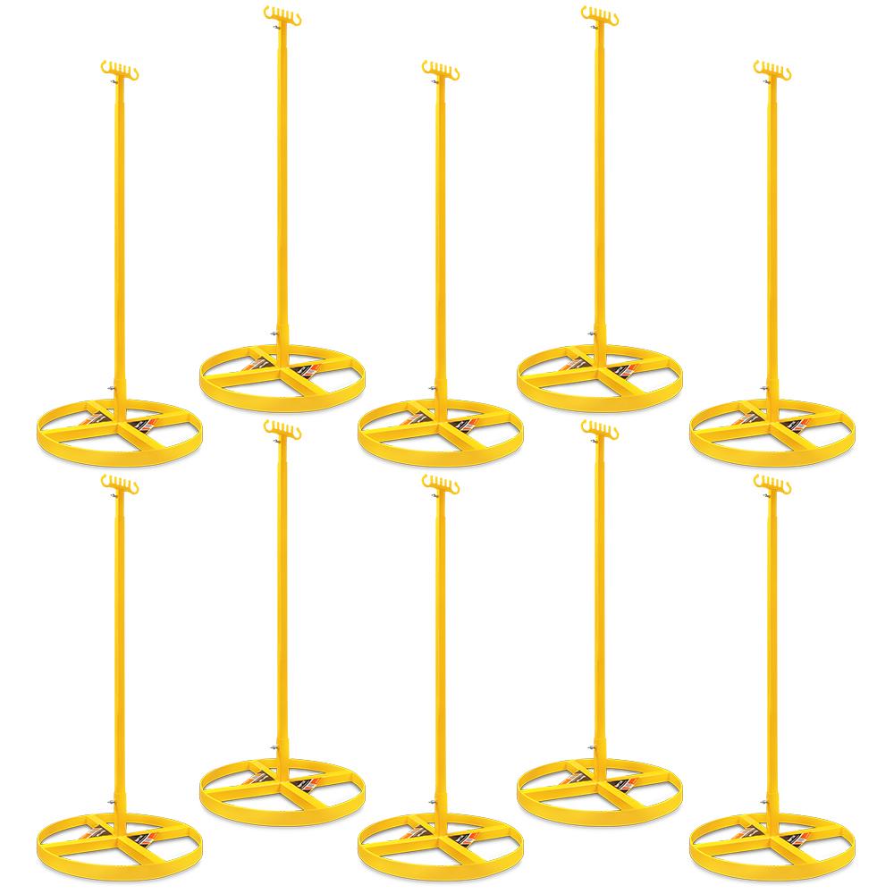 Raptor LEADSTAND10PACK 10-Pack 2.5m Adjustable Electrical Lead Stand