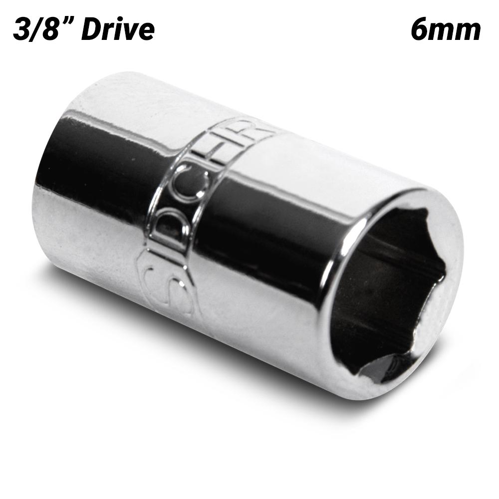 Sidchrome SCMT13216 3/8" Drive 6mm Metric Socket