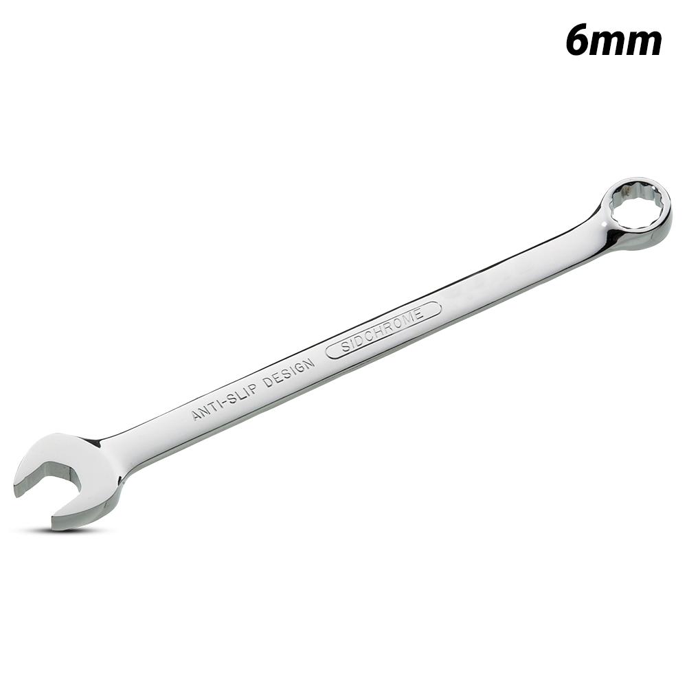 Sidchrome SCMT22215 6mm Metric Ring & Open End Combination Spanner