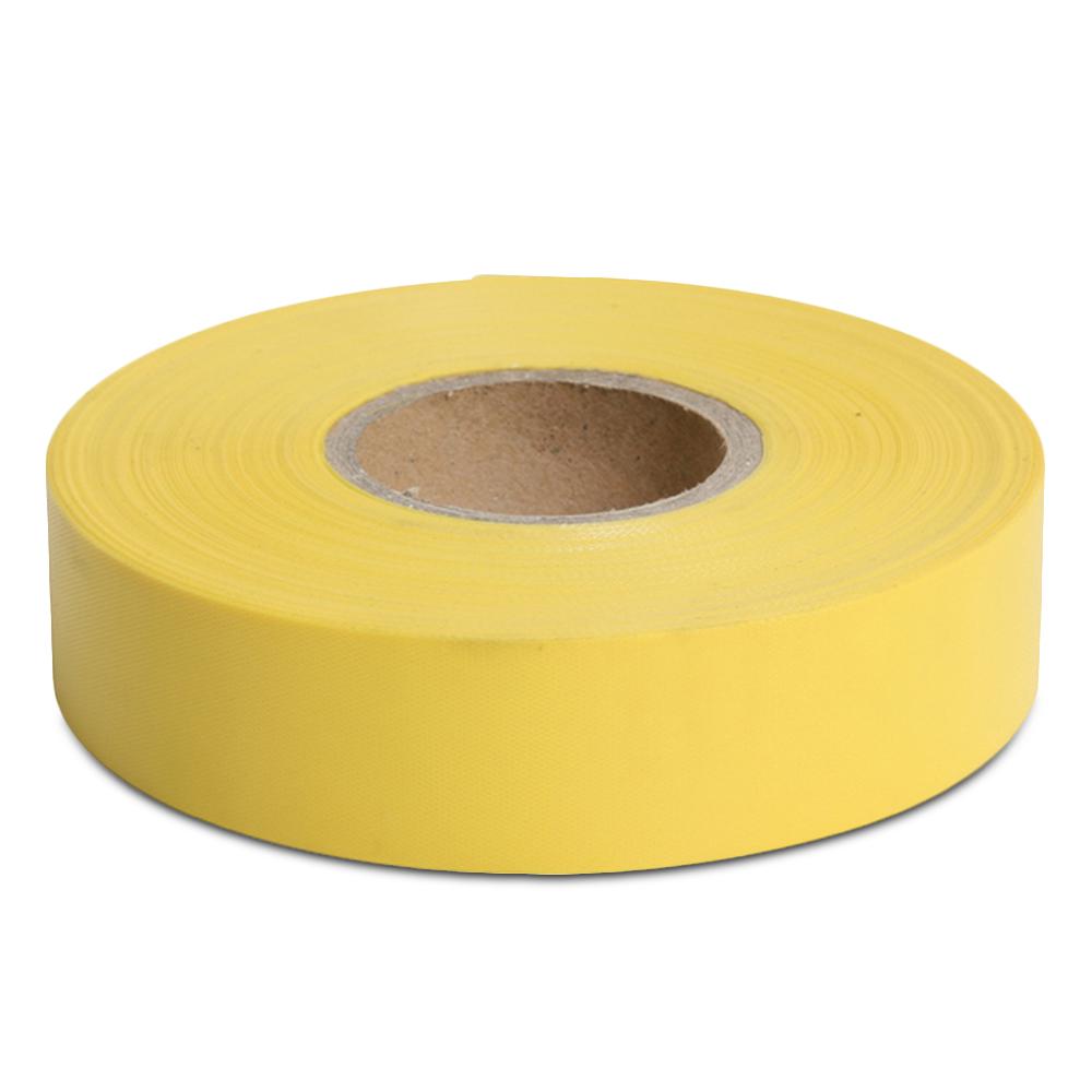 Dy-Mark 47760105 25mm x 100mm Survey Flagging Tape - Yellow