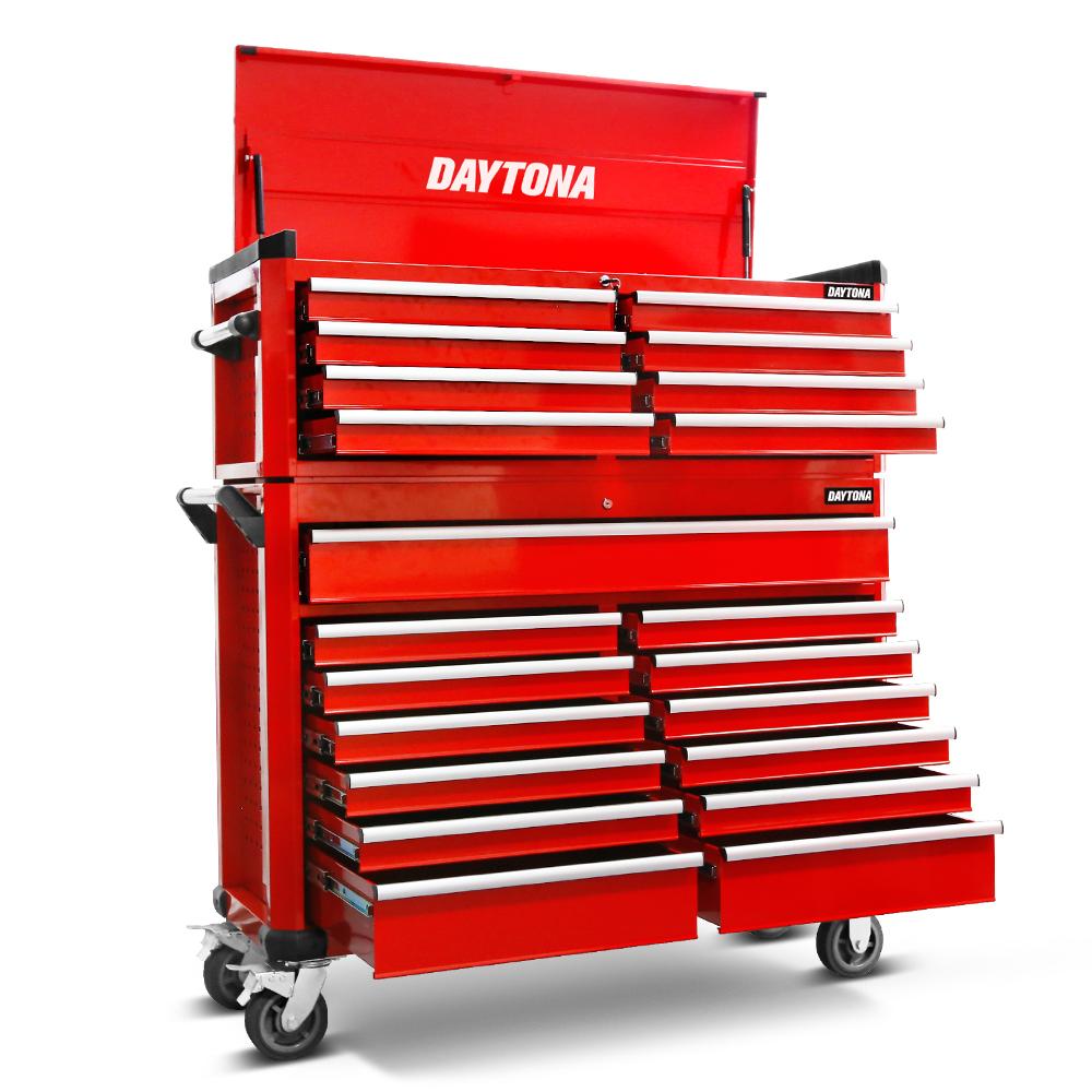 Daytona DT106B 53" Heavy Duty 8 Drawer Tool Chest & 13 Drawer Tool Box ...