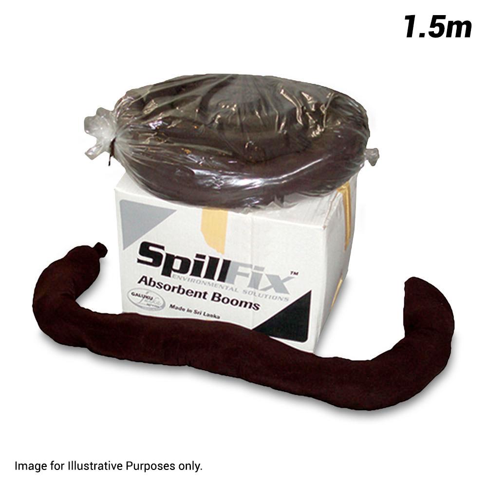SpillFix FXB15 Single-Pack 1.5m Universal Absorbent Boom