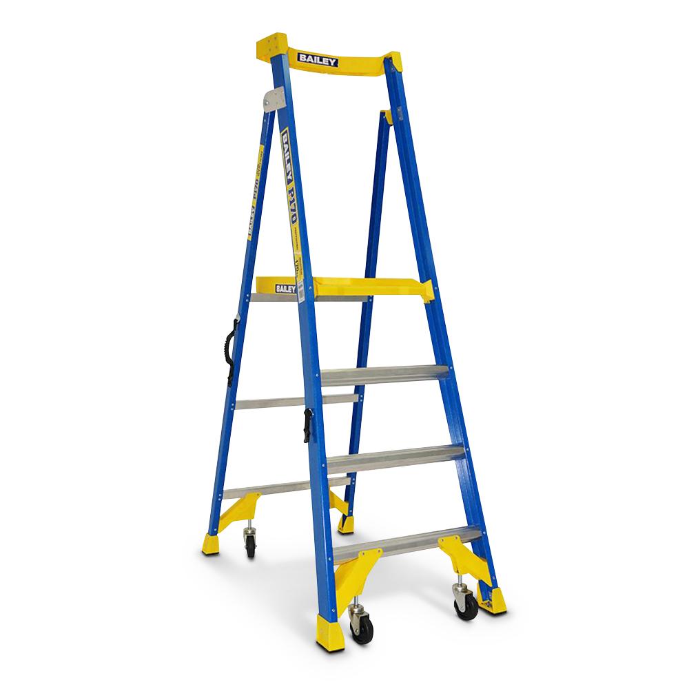 Bailey FS13531 1.2m Pro FG P170 4 Job Station Platform Stepladder