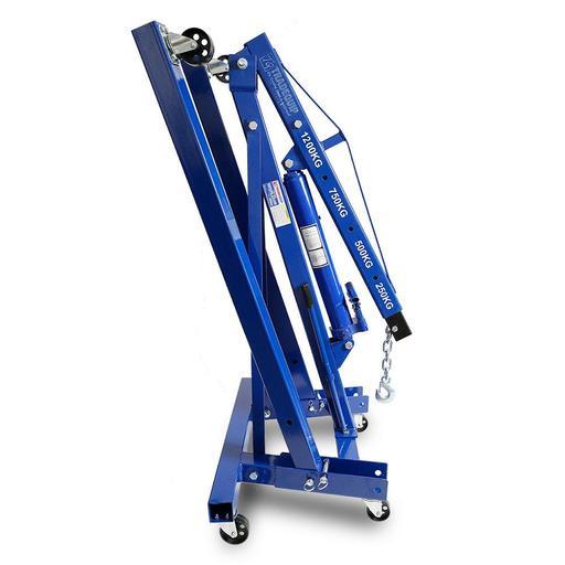 TradeQuip 1001T 1200kg Foldable Engine Crane
