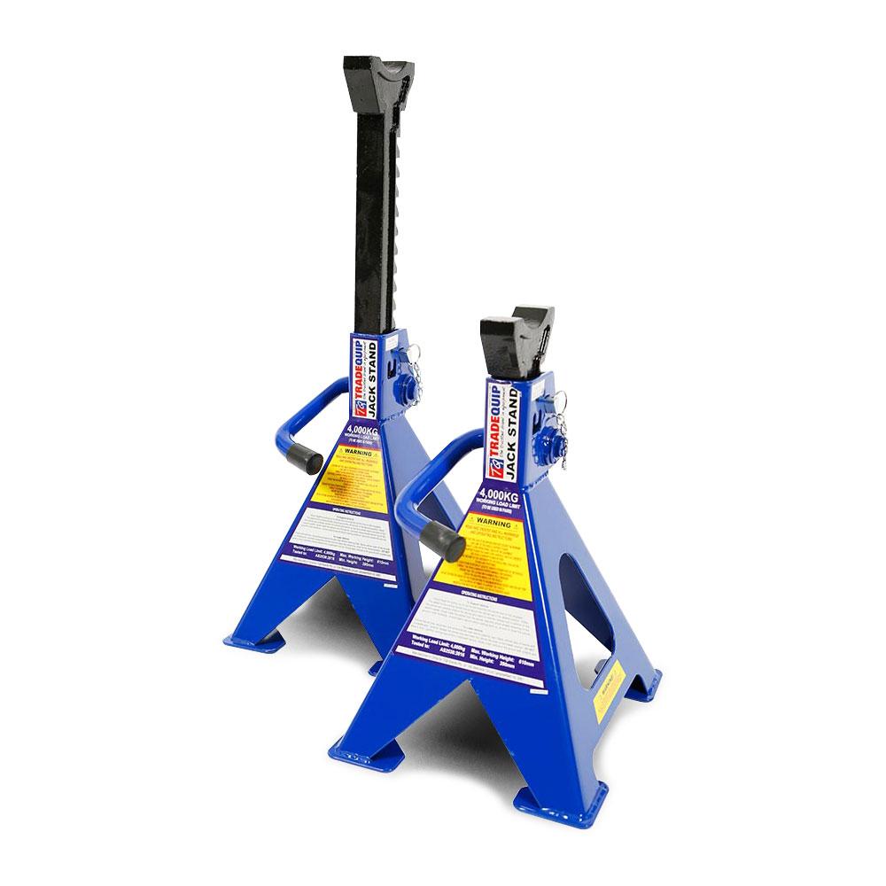 TradeQuip 1148T 4000kg Ratchet Jack Stands