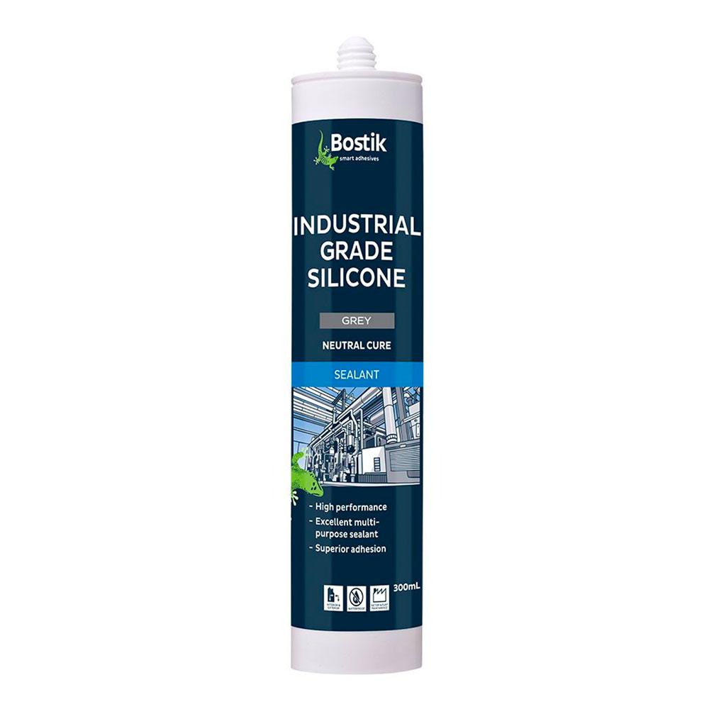 Bostik 30804541 300ml Industrial Grade Silicone - Grey