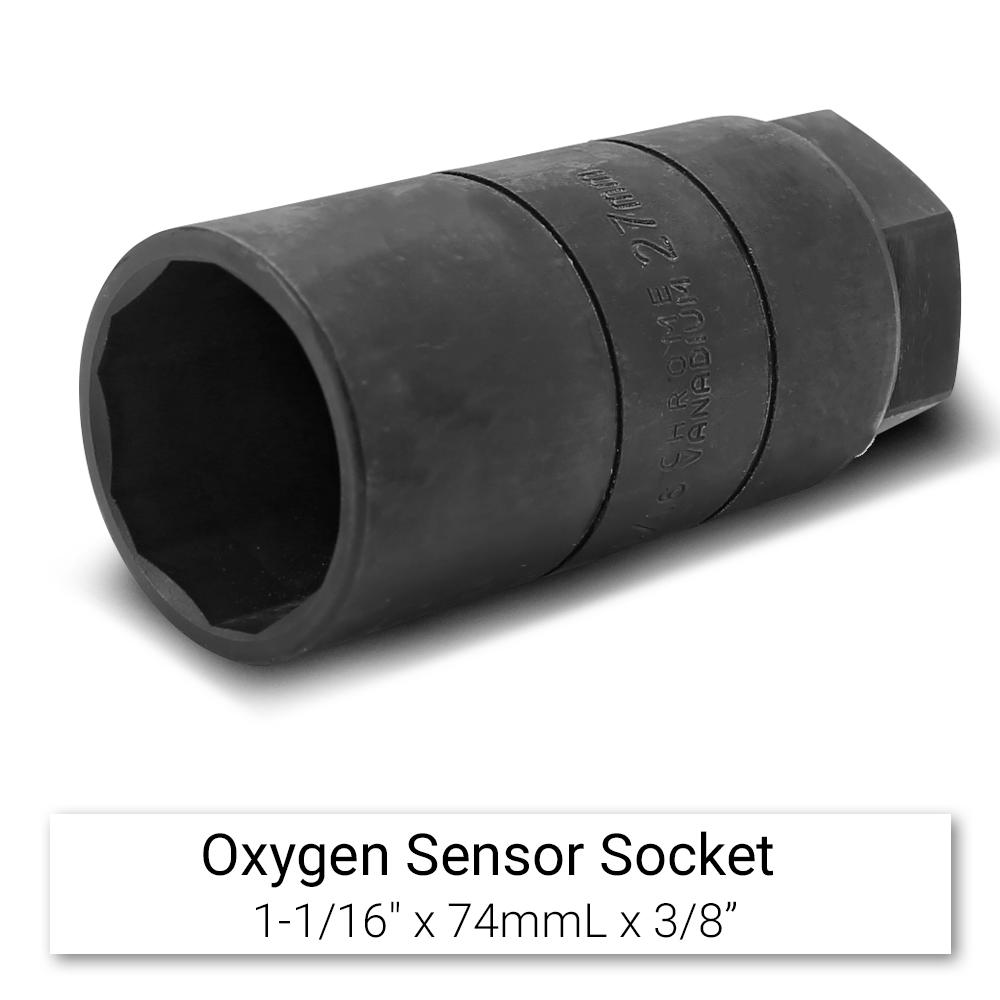 Daytona D7PSSS 7pce 1/2" & 3/8" Drive Oxygen Sensor Socket Set
