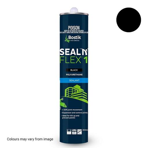 Bostik 3080458120PK 20-Pack 300ml Seal 'N' Flex® 1 Polyurethane Sealant - Black