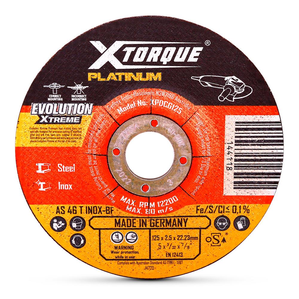 Xtorque XPDM180 Platinum 180mm (7") 1.6mm Depressed Centre Premium ...