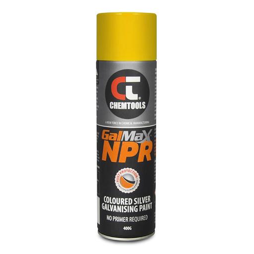 Chemtools CT-BKSG-400 400g NPR Gloss Black Galvanising Aerosol Paint