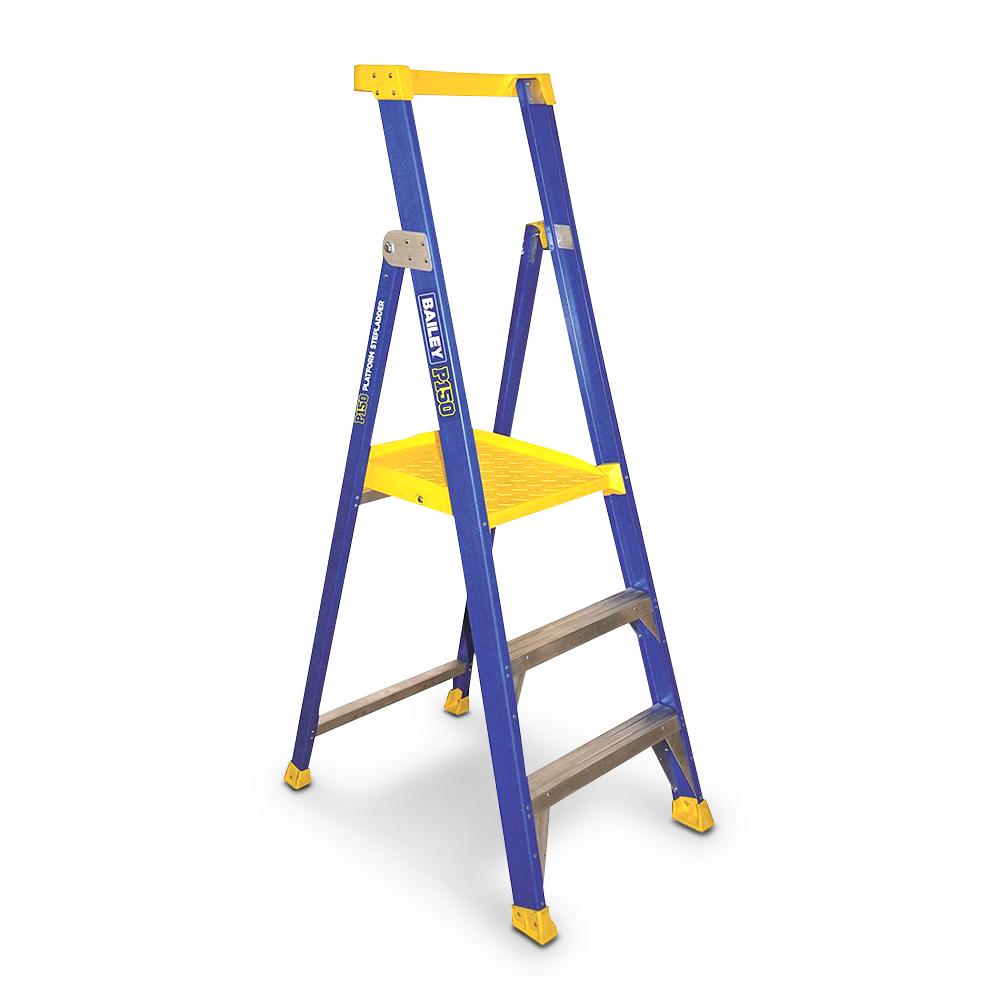 Bailey FS13576 0.9m 150kg HD FG P150 3 Platform Stepladder