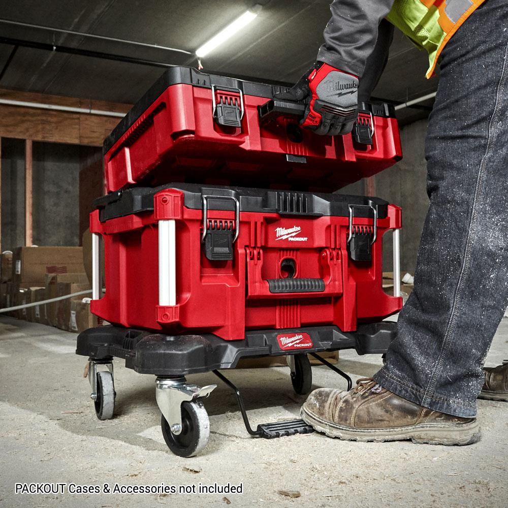 Milwaukee 48228410 PACKOUT 113kg Dolly to suit PACKOUT Storage Systems