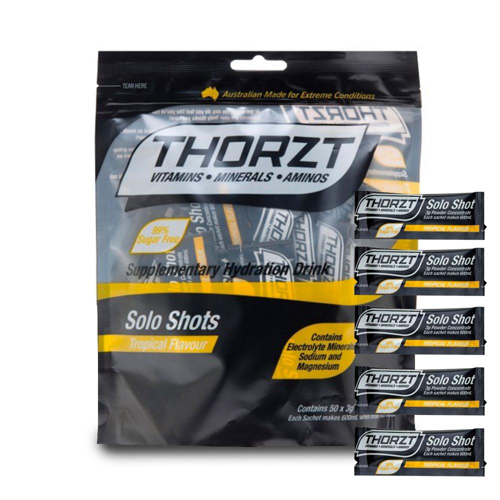 THORZT SSSFTR 50 x 600ml Sugar Free Solo Shot Pack - Tropical