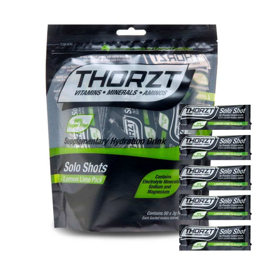 THORZT SSSFLL 50 x 600ml Sugar Free Solo Shot Pack - Lemon Lime