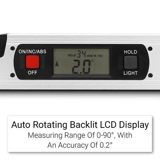 Techsmart TDL400 400mm (15-3/4") Digital Magnetic Spirit Level