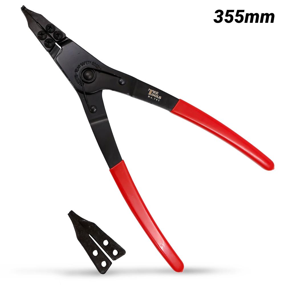 T&E Tools 741 355mm (14") Heavy Duty Lock Ring Pliers