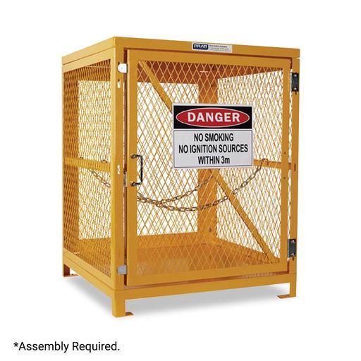 Pratt PSGC4F-FP 1 Storage Level Forklift Storage Cage