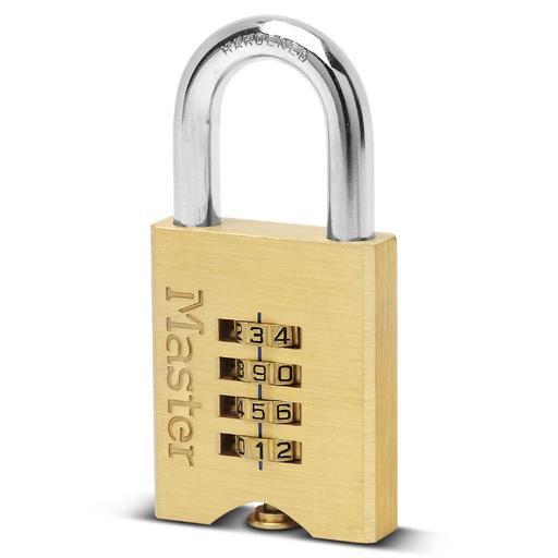 Master Lock 651DAU 50mm (2") Brass Resettable Combination Padlock