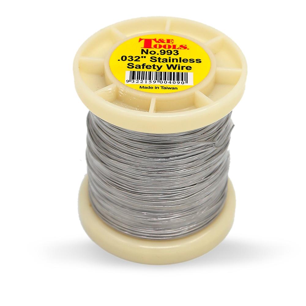 T&E Tools 993 0.032" x 366Ft Stainless Safety Wire