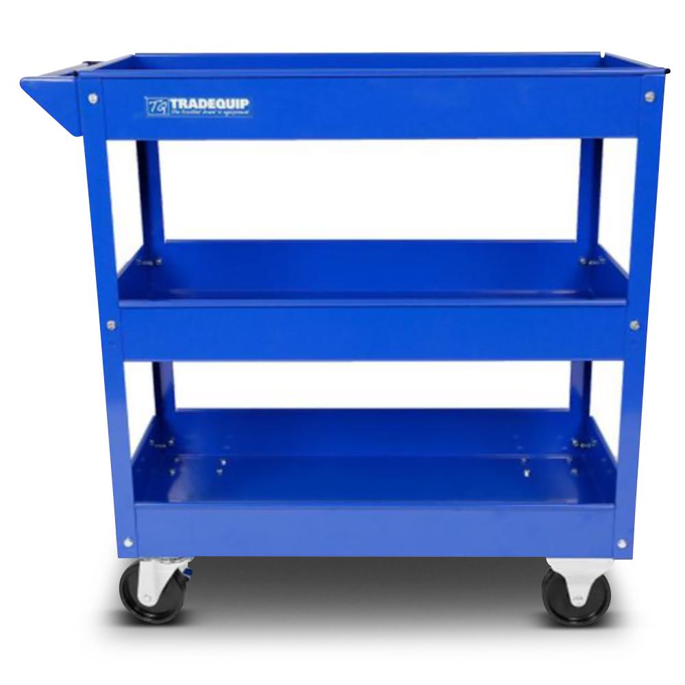 TradeQuip 6004 Workshop Trolley with 3 Tool Trays