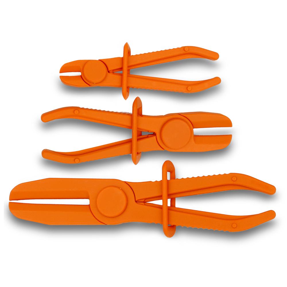 T&E Tools 2075 3pce Flexible Line Clamp Pliers set