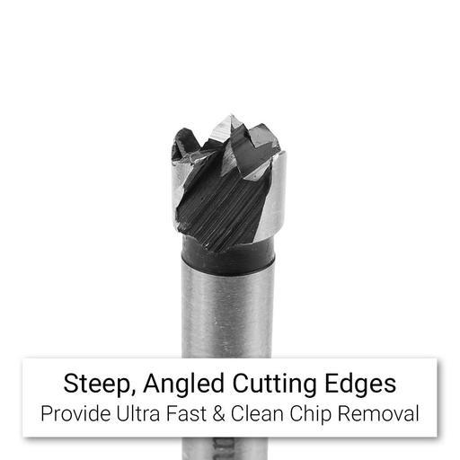 Xtorque XFB12 12mm C45 Carbon Steel Forstner Woodworking Drill Bit