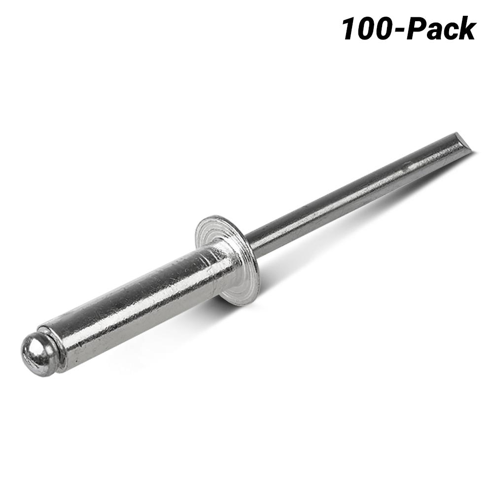 Apex AS-6-10-HP 100-Pack 4.8mm x 21.6mm Aluminium/Steel Rivet
